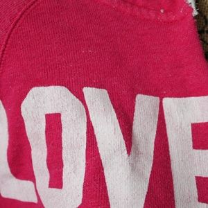 PINK Victoria's Secret | Tops | Pink Victorias Secret Sp Pink Love ...